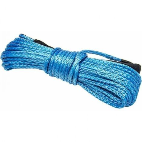Cable de cabrestante sintético de cuerda de fibra sintética de 6mm x ...