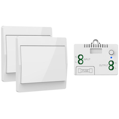 Interruttore wireless autoalimentato, senza batteria, telecomando ...