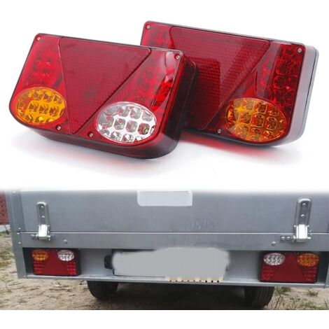 Kit de luces LED magnéticas para remolques, iluminación y reflectores ...