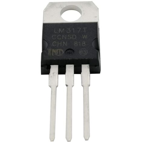 10 piezas LM317T LM317 Regulador de voltaje de tres terminales ajustable TO-220 Salida de ...