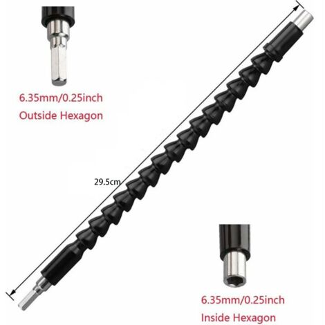 Kit de extensión de ángulo flexible y broca de ángulo recto ...