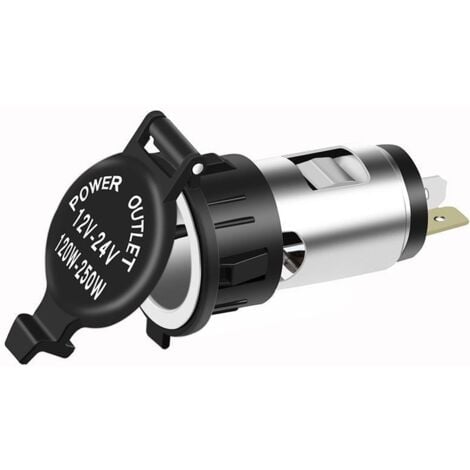 Adaptador de encendedor de cigarrillos de 12-24 V, enchufe hembra para encendedor de cigarrillos ...