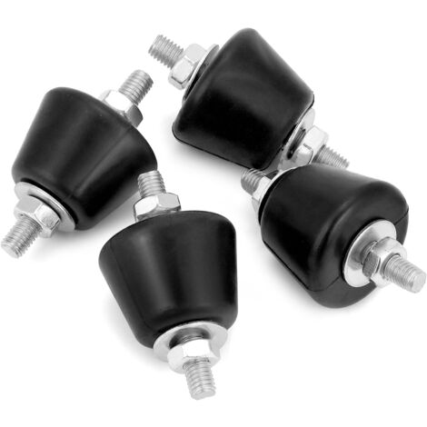 CSPARKV - Amortiguador de vibraciones para aire acondicionado (4 unidades), base de goma para ...