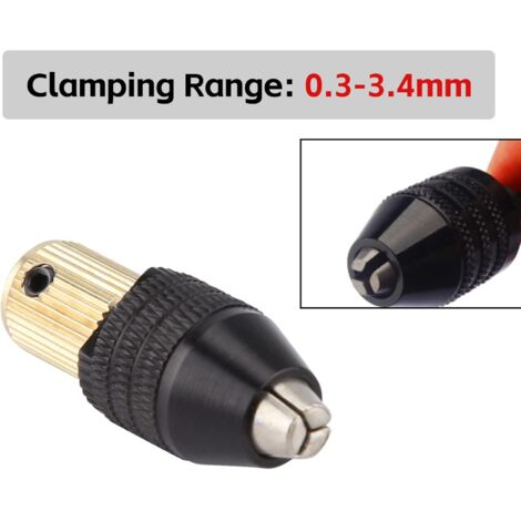 Adaptador de mandril autoajustable para taladro, mini mandril ...