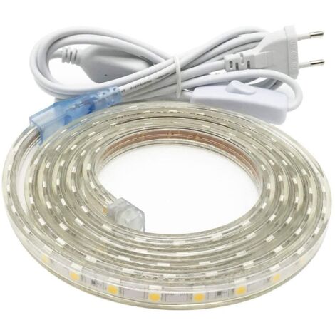LED Strip 4 Meters, IP65 Waterproof LED Strip with Switch LED Strip ...