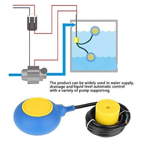 Liquid Level Sensors Float Switch Liquid Water Level Controller ...