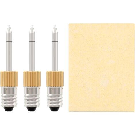 Brass-free soldering iron tip USB soldering iron,E10 interface,battery ...