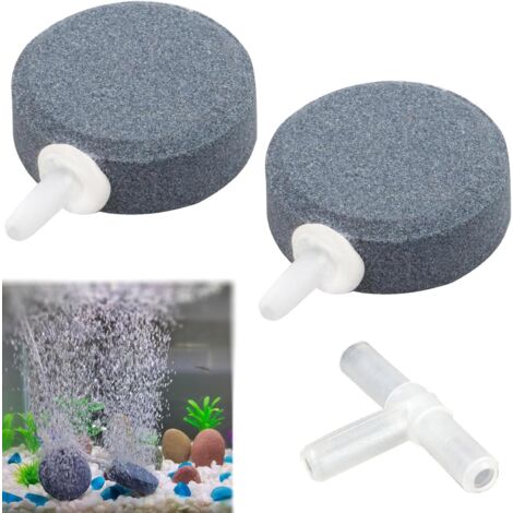 Deep Air Stone Diffuser, 2 Pieces Round Air Stones, Round Oxygen ...