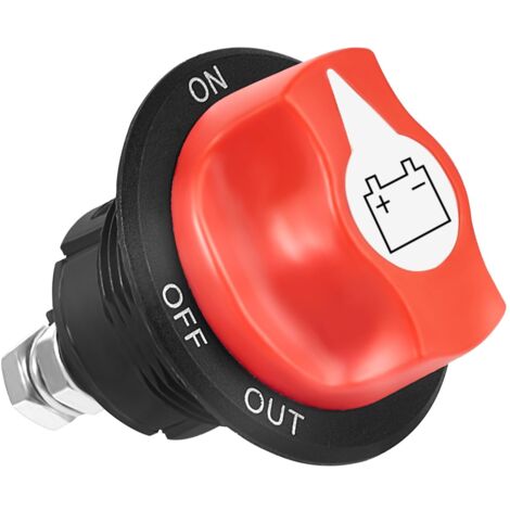 12V-24V 100A Battery Cut Off Switch ON-OFF Battery Disconnect Switch ...