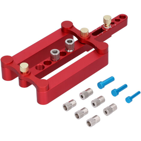 Round Wood Dowel Drilling Jig, Straight Hole Drilling Guide ...
