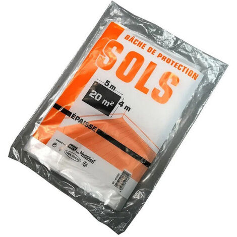 Bâche protection sol SAVY 1681974 - 4x5m