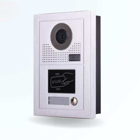 Portier interphone vidéo CLASSIC-2 4 Fils - 1 écran blanc 7" - avec ...