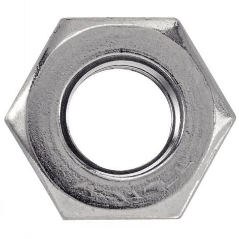 Sechskantmutter linksdrehend - Edelstahl A4 DIN 934 M6 - 100 Stück in der Box