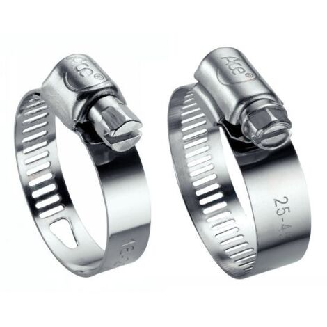 Schlauchklemme - Perforierte Blechband - Edelstahl AISI 430 L13 mm: 62 ...