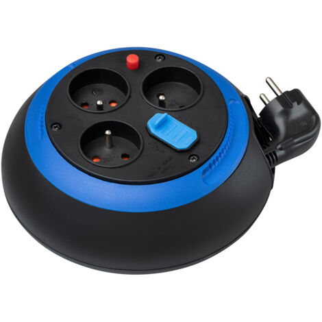 Kabelaufroller Design-Box CL-S 3 Steckdosen und 2 USB-Ports – 3 m H05VV ...