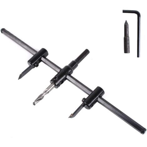 Sollbry Adjustable Extendable Drill Bit 30-300mm, Adjustable Circle ...