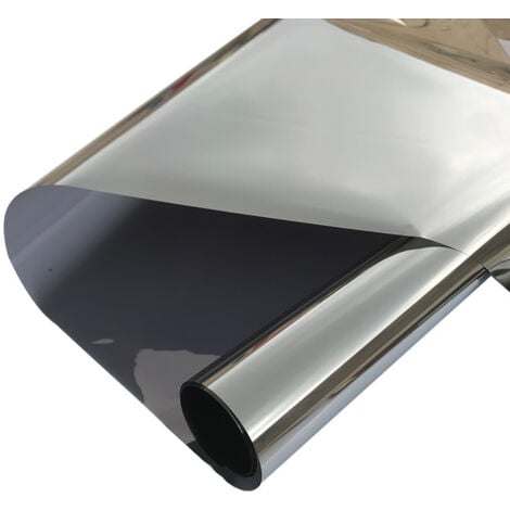 Sollbry Privacy Window Film, One Way Mirror Glass Tint, Heat Control, Sun UV Blocking, Sliding ...