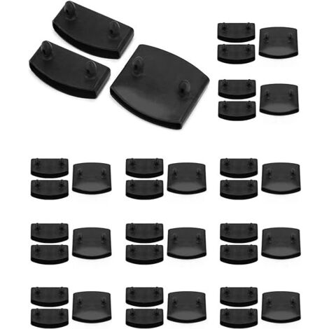 Sollbry 36 Pack Bed Slat End Caps, Bed Base Slat Support, Including 24 ...