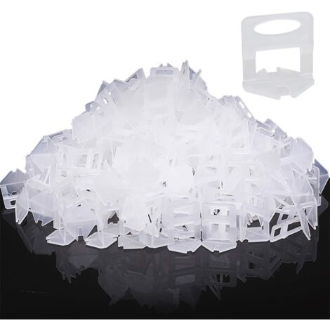 Sollbry Pack of 400 Leveling Tabs for Tile Laying Aid, 3mm Joint Width ...