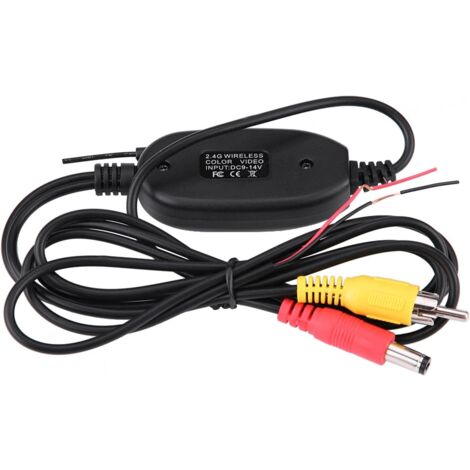 Sollbry Rear View Camera Video Transmitter, DC12V RCA Video 2.4Ghz ...