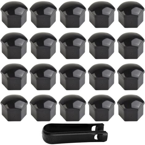 Sollbry 20Pcs Wheel Nut Cap 17Mm Wheel Bolt Nut Caps, Hexagon Tire Lug Nut Covers with Removal ...