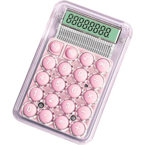 Sollbry Mechanical Switch Calculator Large 8 Digit LCD Display and ...