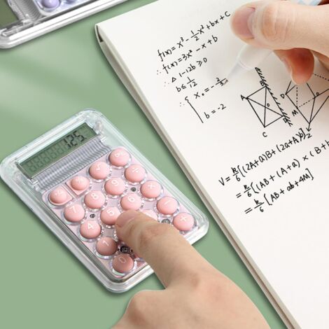 Sollbry Mechanical Switch Calculator Large 8 Digit LCD Display and ...