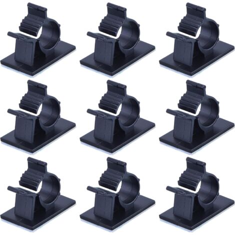 Sollbry 100Pcs Adjustable Adhesive Cable Clips, Premium 3M Adhesive ...