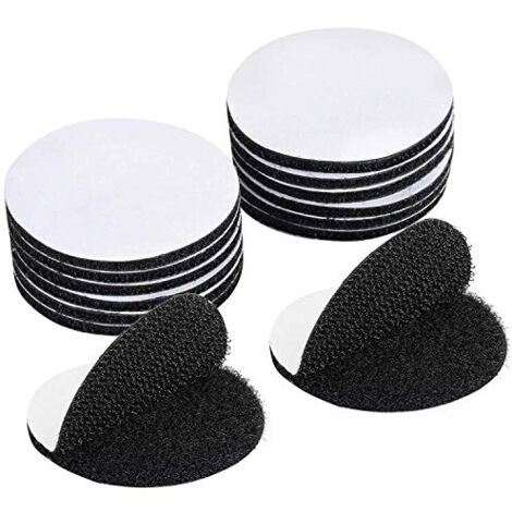 Sollbry 20 Pieces Round Scratch Sticker, Double Sided Sticker, Double ...