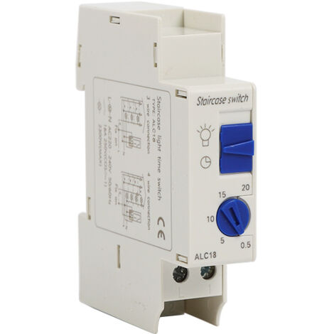 Sollbry ALC18 Switch HC18A DHC18A Electronic Timer Stair Timer 230v Max ...