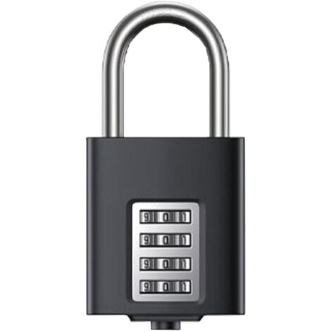 Sollbry Combination Padlock, Gym Storage Lock, 4 Digit Combination Lock ...