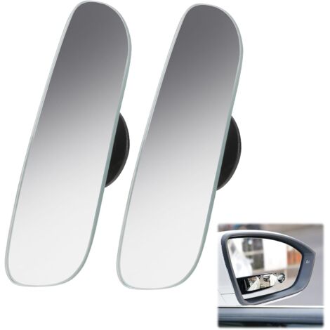 Sollbry Pack Convex Blind Spot Mirrors, Rimless Design for Cars, SUVs ...