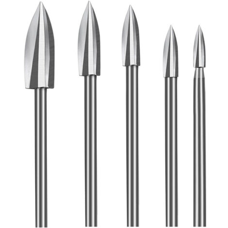 Sollbry Wood Carving Drill Bit Set for , 5 Pieces Wood Carving Drill ...