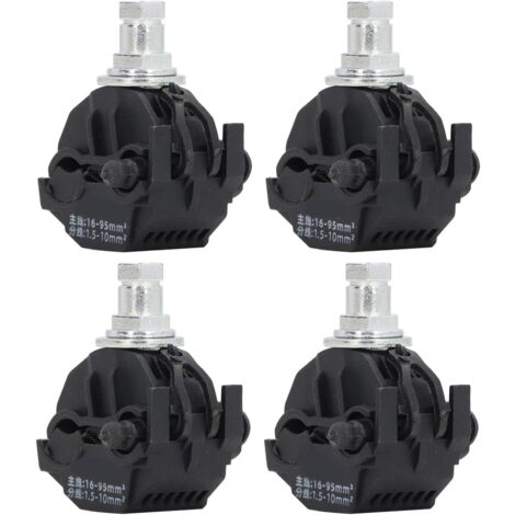Sollbry Insulation Piercing Connector, 4Pcs, No-Peeling Piercing Clamp ...