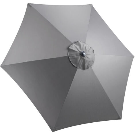 Replacement Parasol Canopy - 2.4m - Grey