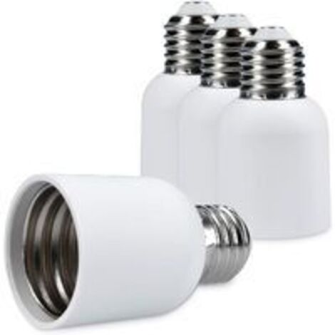 4x Fassungsadapter - E27-zu-E40-Fassungskonverter - E40-Sockel-Lampenfassungsadapter für Halogen ...