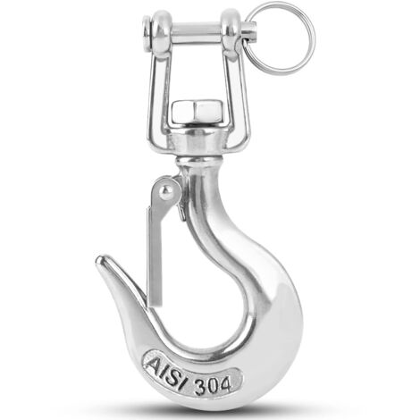 Schwerlast-Hebehaken, Lastschlepp-Hebekette, Sicherheitshaken, Winde ...