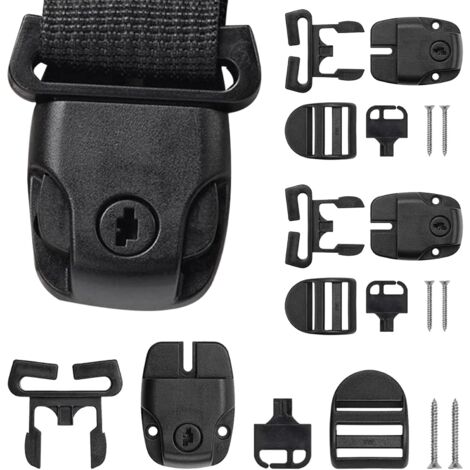 Clips para cubiertas de jacuzzi - 4 juegos de pestillos, kit de cierre ...