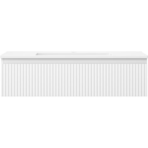 Mexen Rivel 90 cm Badezimmerschrank mit Waschbecken Otis, 1 Schublade ...