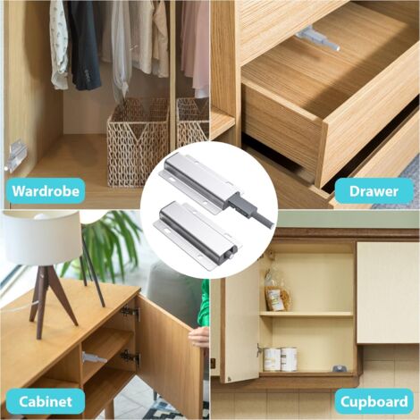 Chiusure a pressione per mobili, chiusure a sfioramento, ferramenta per ...