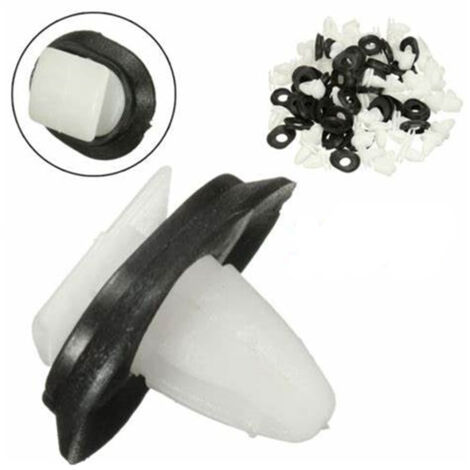 100 pezzi di clip di fissaggio per guarnizione pannello porta per Fiat ...