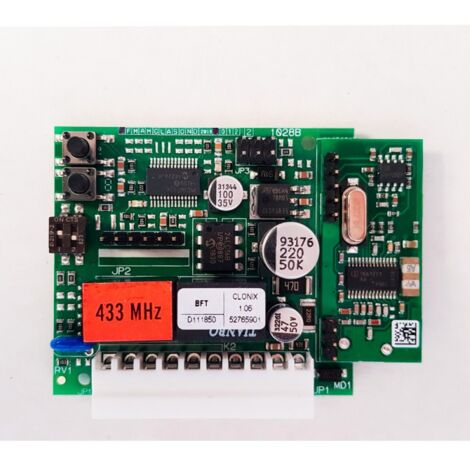 BFT RADIO RICEVENTE RICEVITORE CLONIX 2 BICANALE DA INNESTO 2600152