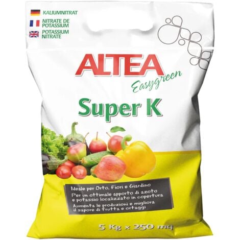 Altea Super K Engrais au nitrate de potassium pour fruits et légumes