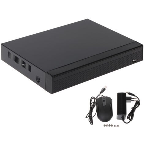 8-CHANNEL HYBRID CLOUD IP DVR 5 MPX HARD DISK