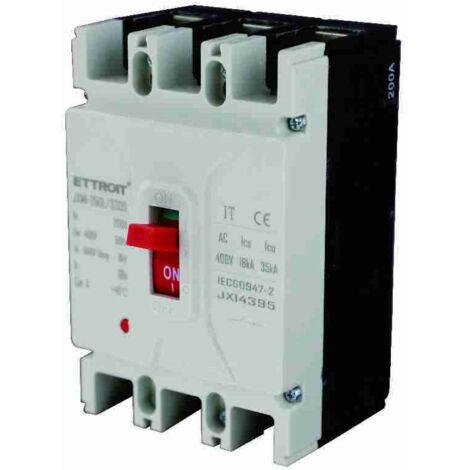 3P 200A 380V-35KA Magnetothermischer Box-Leistungsschalter