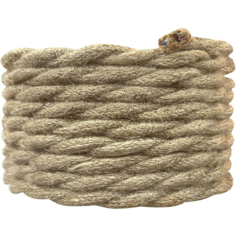 Câble électrique torsadé corde, long. 3m, diam. 9mm - Tibelec