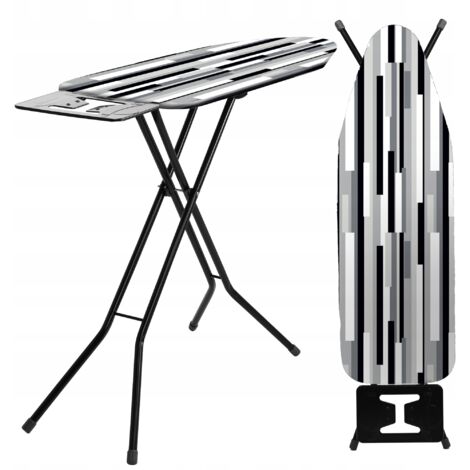 Table a repasser pliable KADAX 120x38 cm avec repose fer stable ...