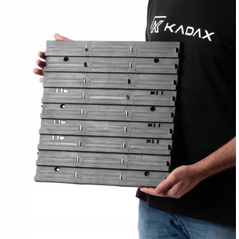 KADAX Planche à Outils 39x39cm Atelier Mur Garage Pour Plateaux Outils