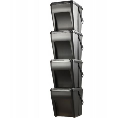 KADAX Poubelles de Tri Sélectif pour la Collecte et le Recyclage des ...