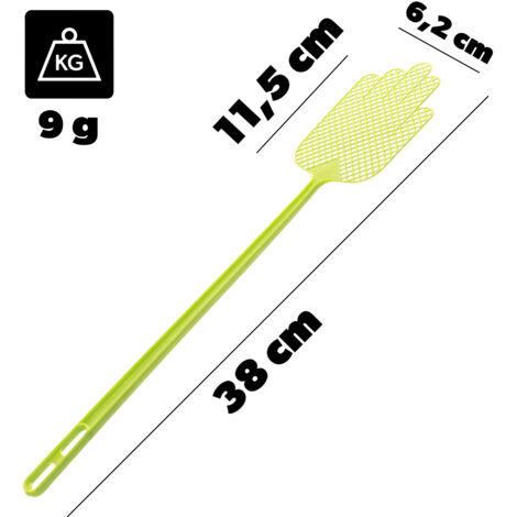 Tapette à mouches, tueur d'insectes, piège à mouches en plastique à main